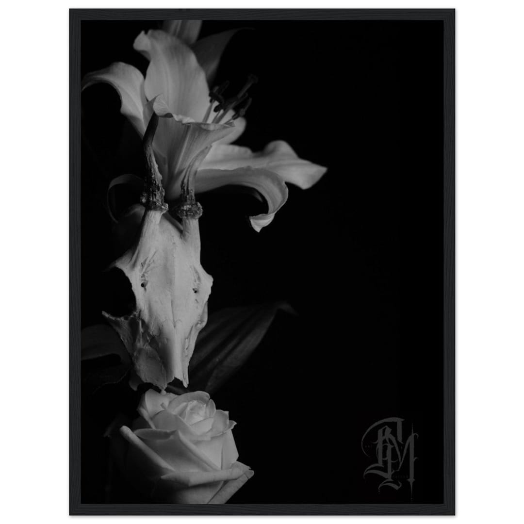 Wooden Frame 60 X 90 Cm Wall Picture Cm Art MF Tattoo - Etsy