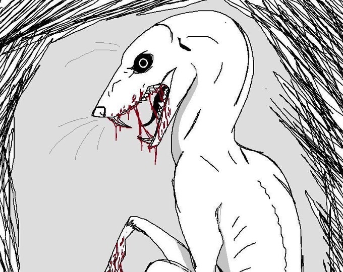 Dragon Drawing Base Template - Etsy