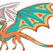 Dragon Drawing Base Template - Etsy