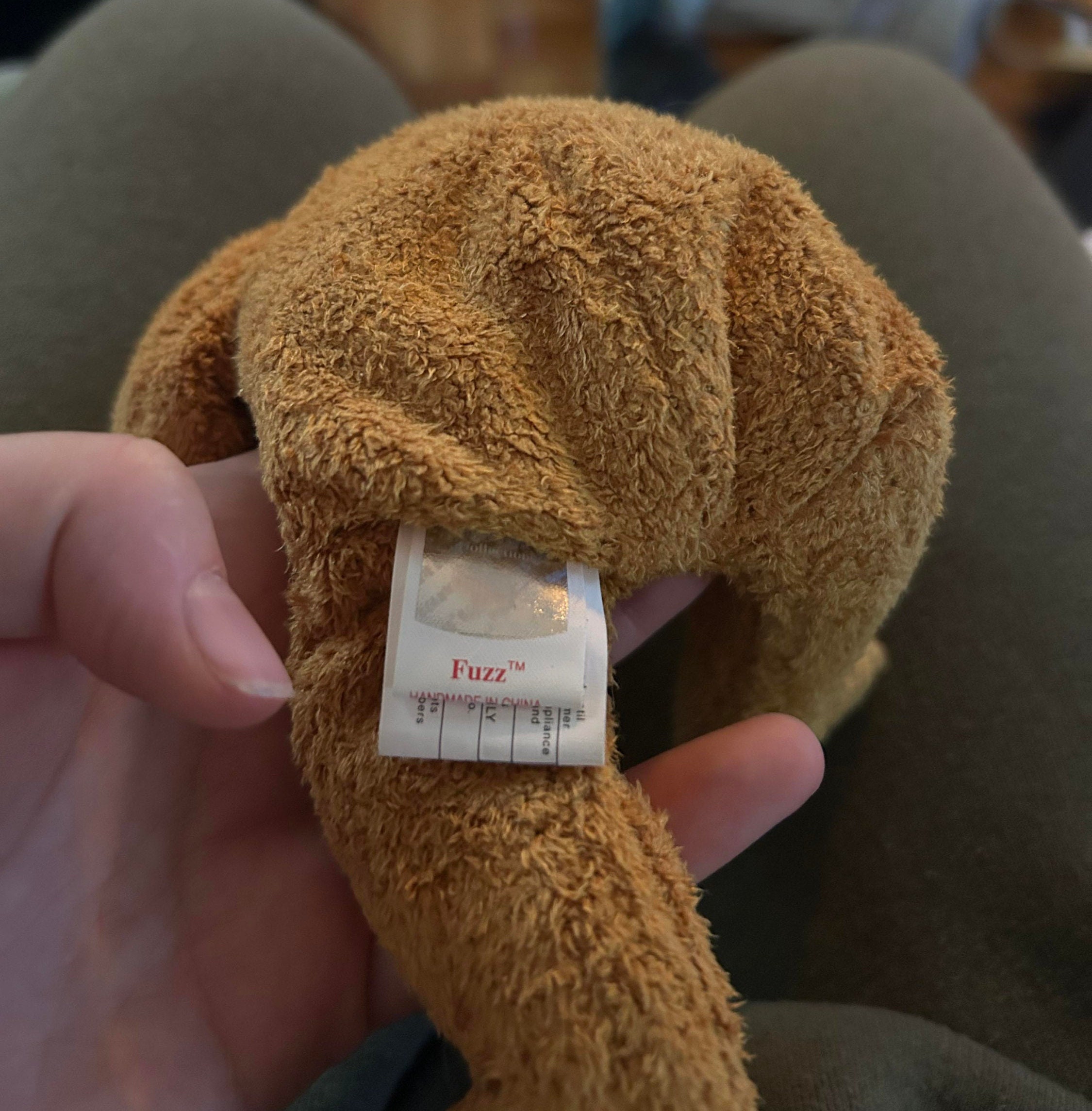 Original Ty Fuzz Bear Beanie Baby 1998 Retired and Vintage - Mint ...