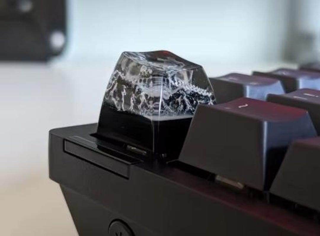 Snow Mountain Resin Keycap Custom Keycaps Keycap Keyboard Decoration ...