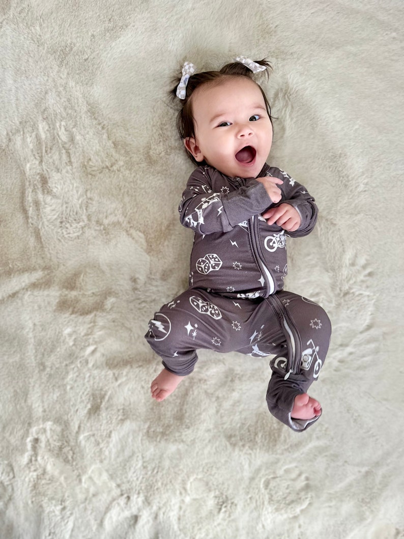 The ezzy Baby Biker Pajama - Etsy