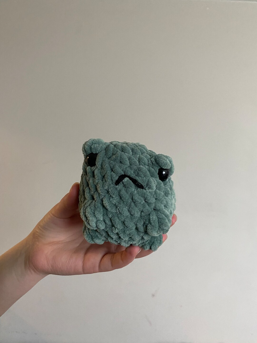 Crochet Grumpy Toad - Etsy