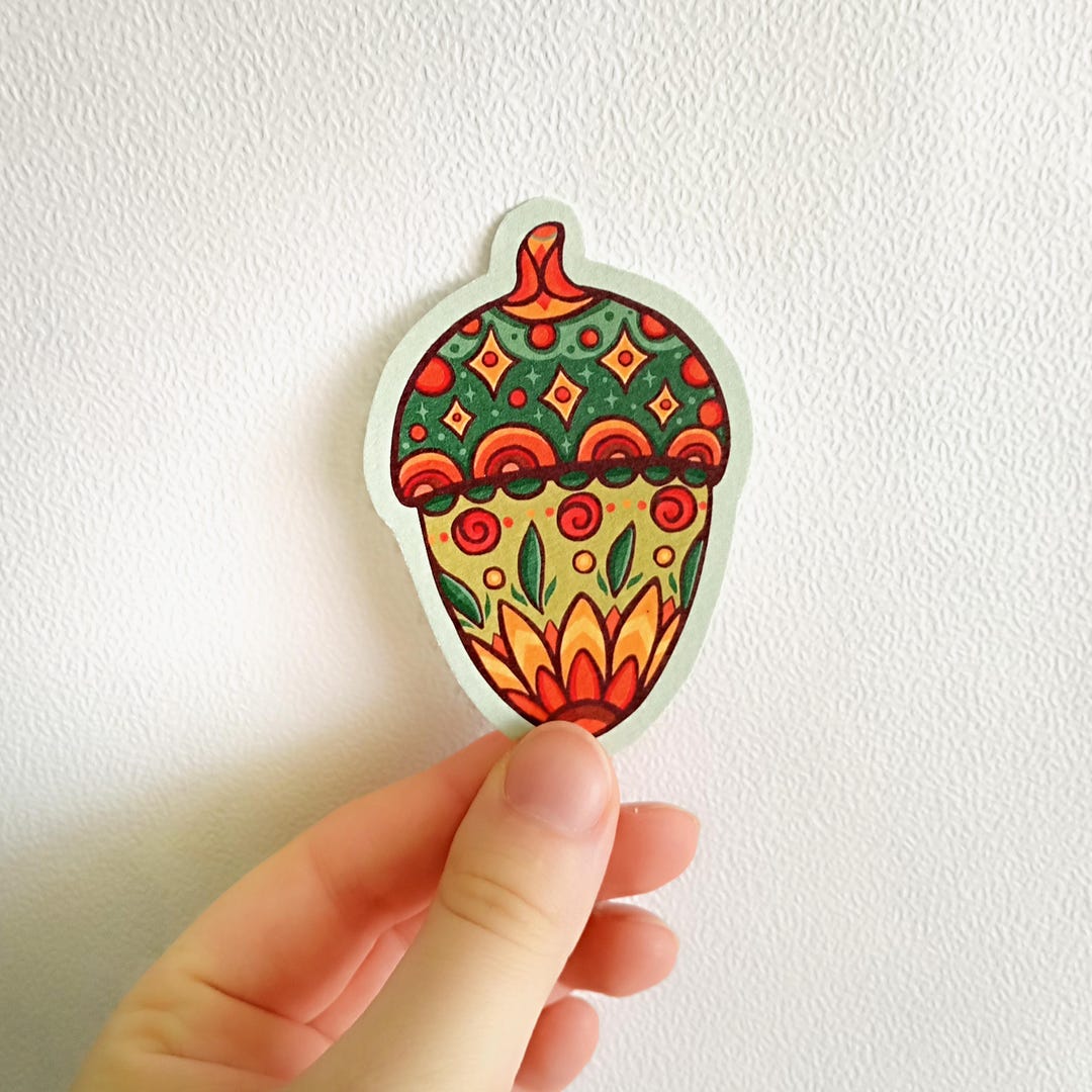 Acorn Bookmark, Forest Bookmark for Book Lovers and Readers, Lovely ...