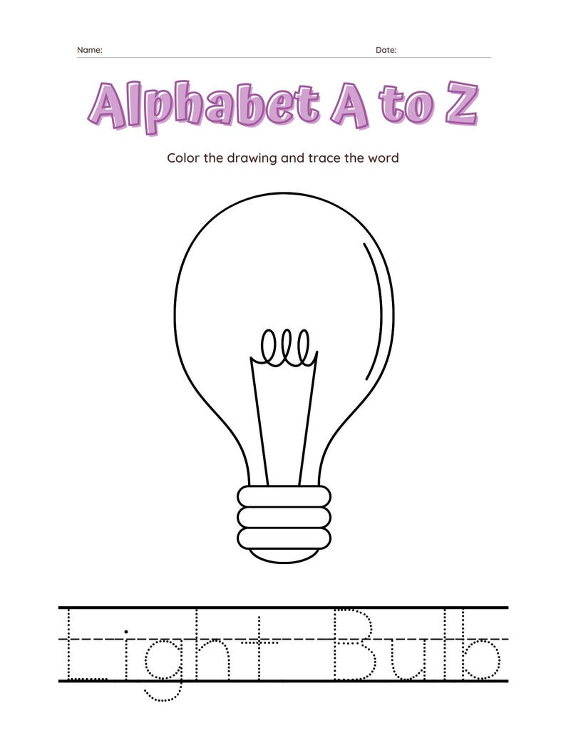 ABC Tracing Coloring Book for Kids | A-Z Alphabet Letters & Fun ...