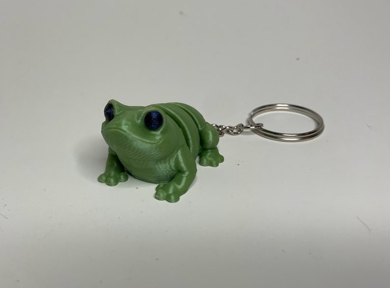 Hop Into Style With the PLA Frog Keychain! - Etsy