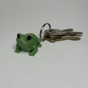 Hop Into Style With the PLA Frog Keychain! - Etsy