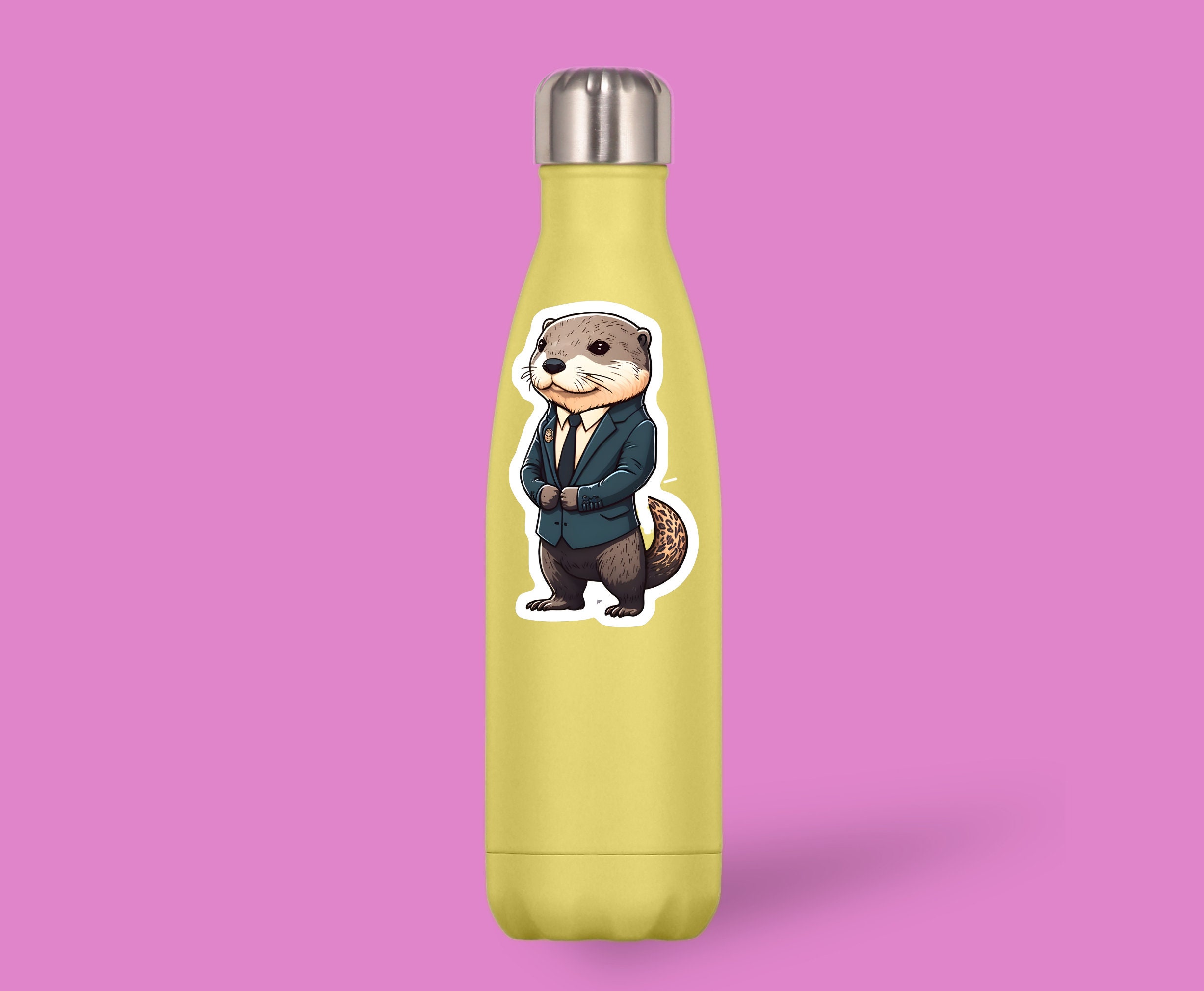 Cute Otter Sticker Kawaii Animals Waterproof Vinyl - Etsy