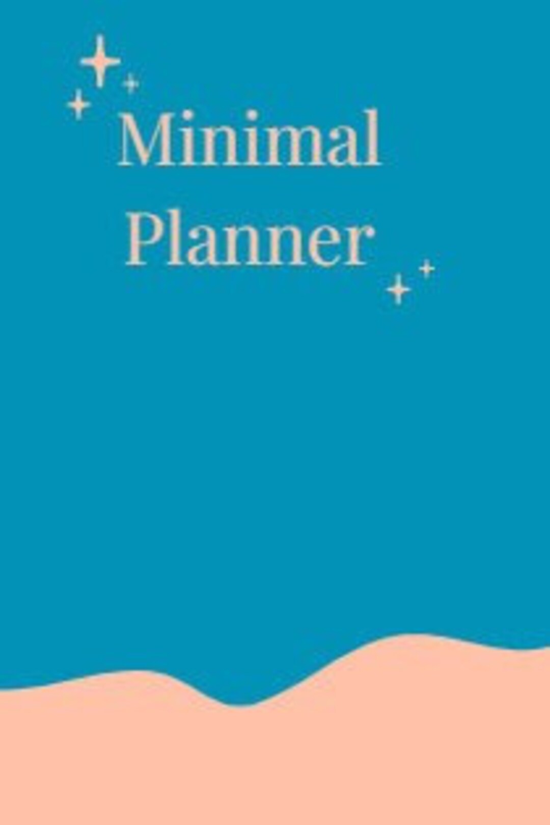 EDITABLE Minimalistic Planner - Etsy