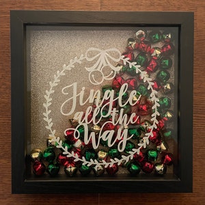 Jingle Bells Shadow Box - Etsy