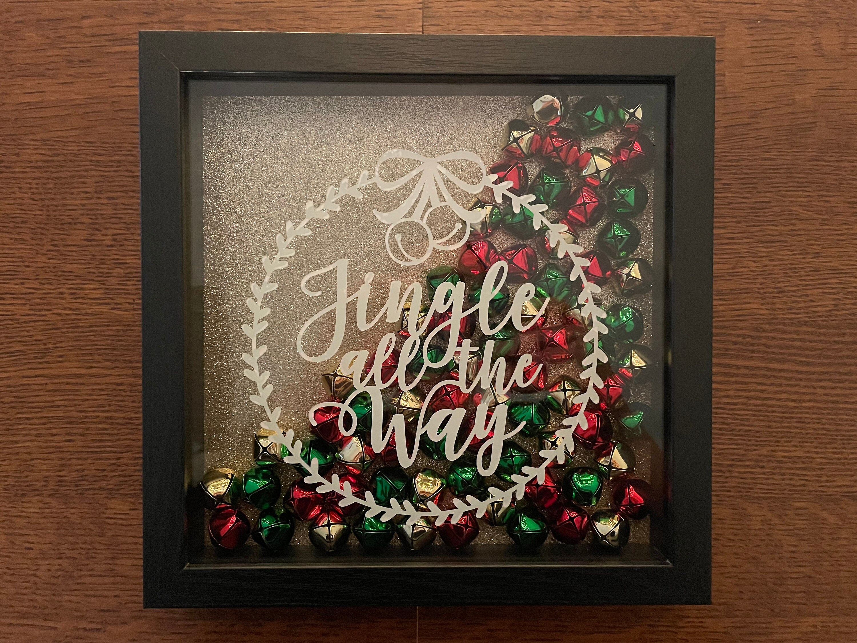 Jingle Bells Shadow Box - Etsy