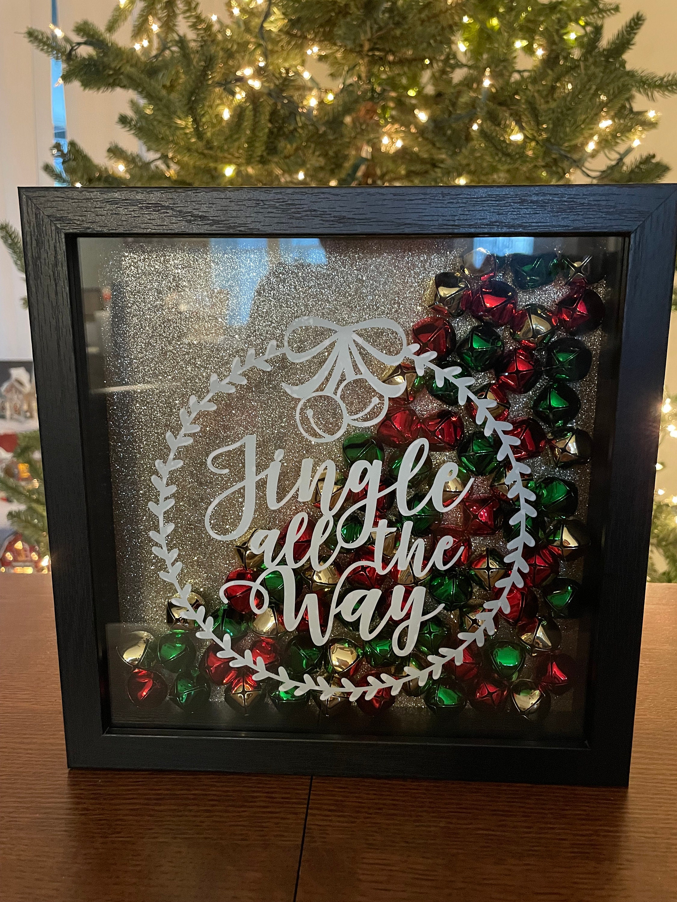 Jingle Bells Shadow Box - Etsy