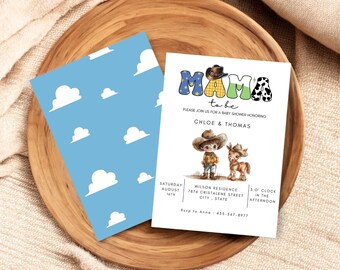 It’s a Boy-story Baby Shower Invitation Template | Toy Story-themed - Etsy