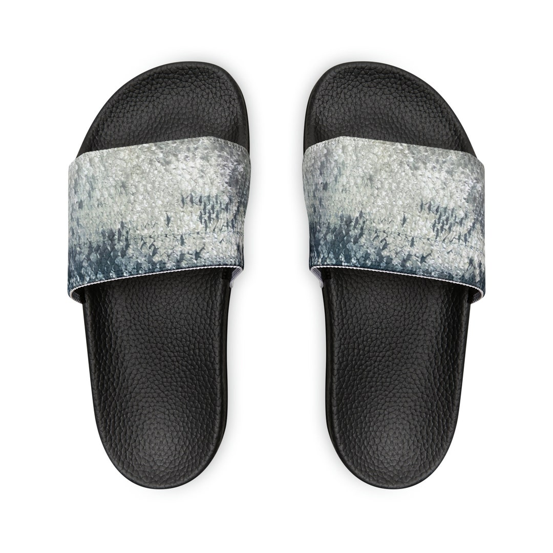 Men's Salmon Skin Slide Sandal - Etsy