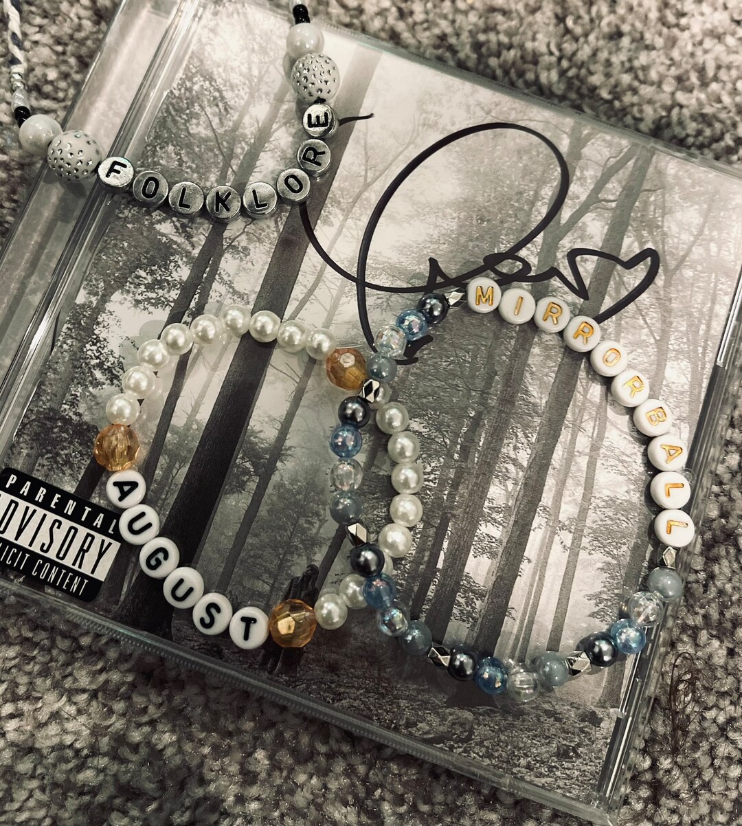 Folklore Swiftie Friendship Bracelets - Etsy