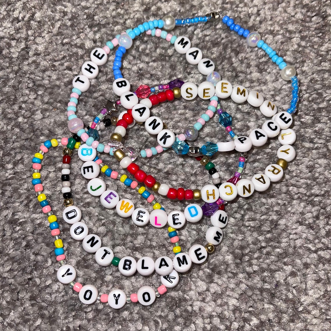 Swiftie Friendship Bracelets pearl Beads - Etsy