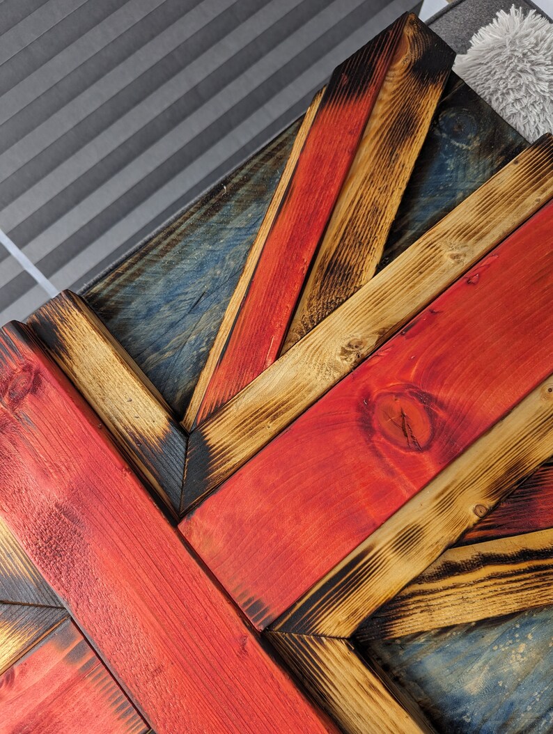 Rustic Reclaimed Wooden Union Jack Wall Art - Etsy UK