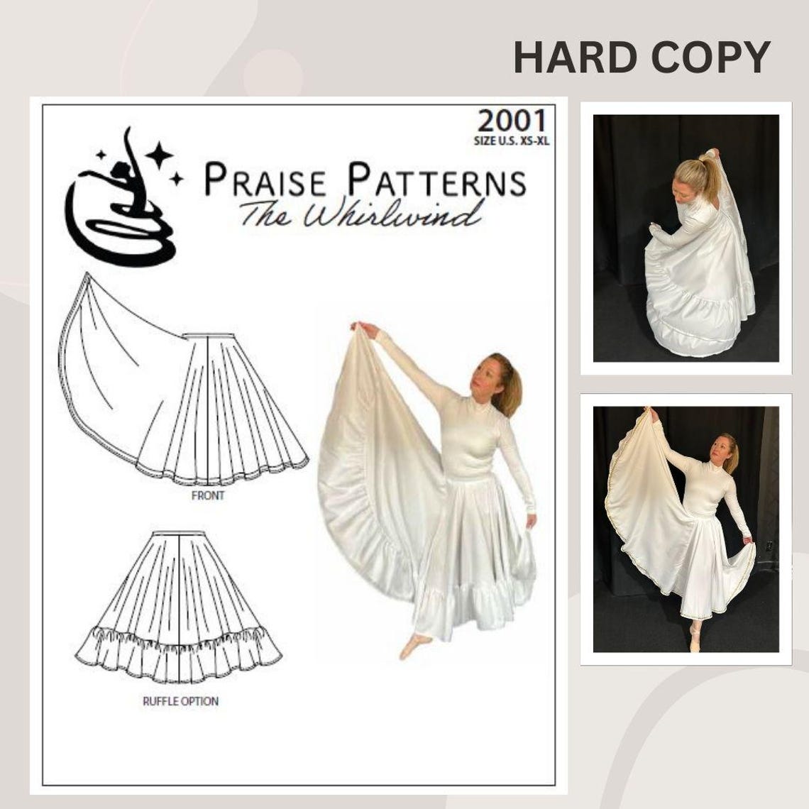 The Whirlwind Pattern HARD COPY FORMAT - Etsy