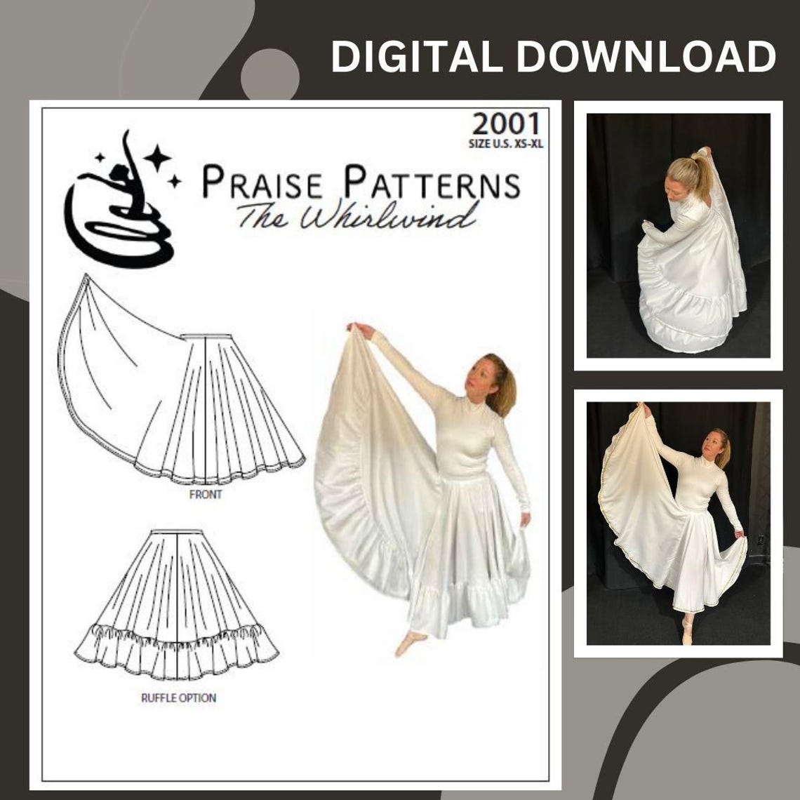 The Whirlwind Pattern DIGITAL FORMAT - Etsy