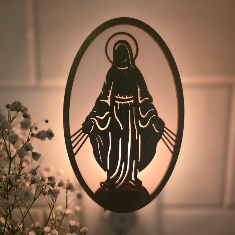 Catholic Night Light - Etsy