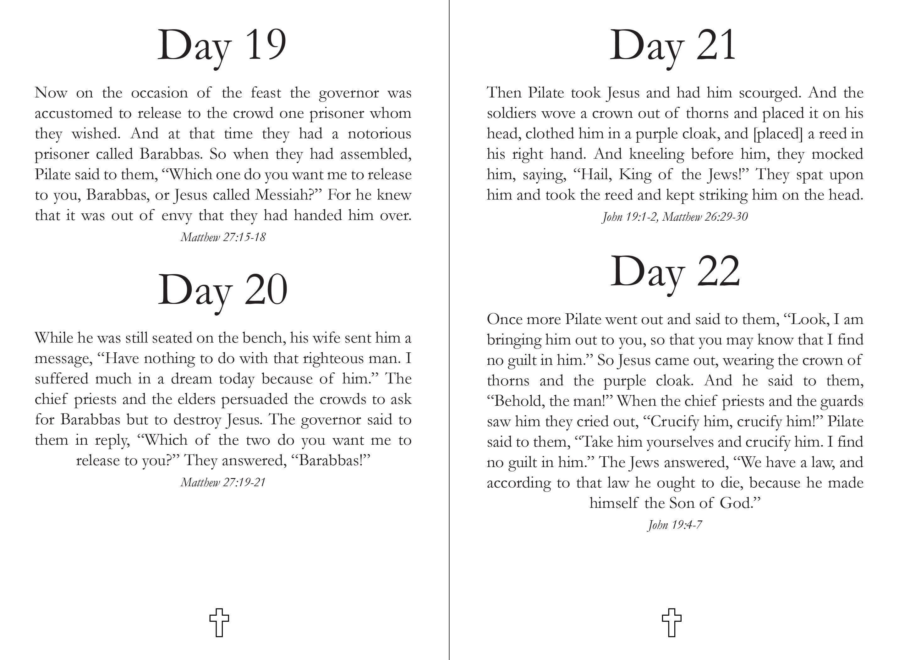 Lenten Walk With Jesus 40-day Interactive Lenten Devotional for ...