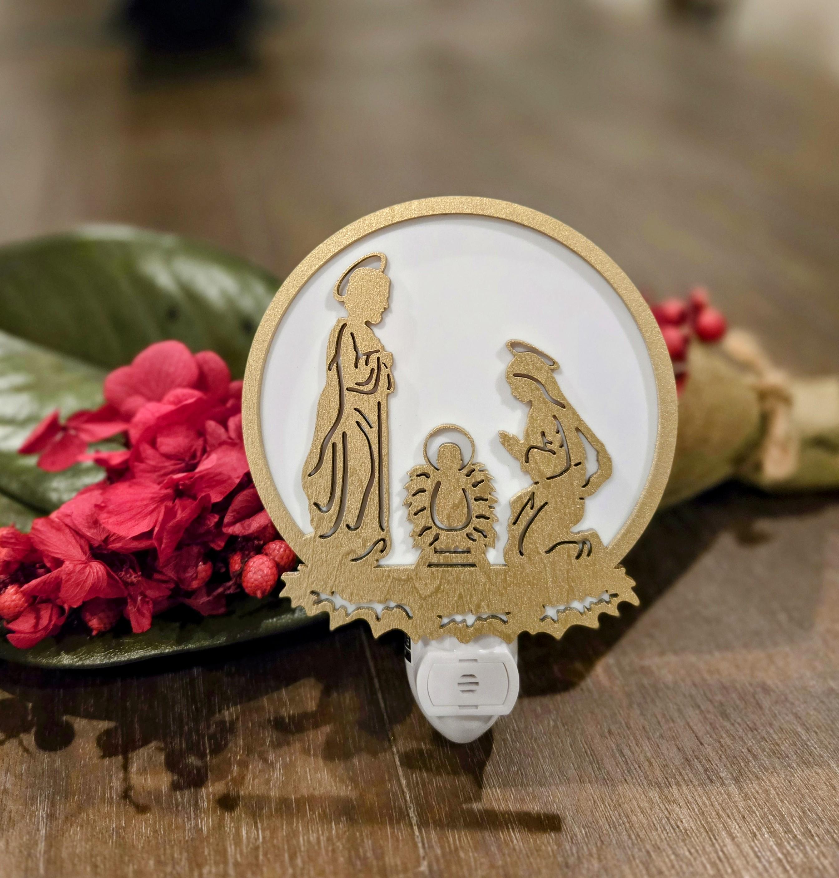 Original Hand-crafted Christmas Nativity Night Light - Etsy