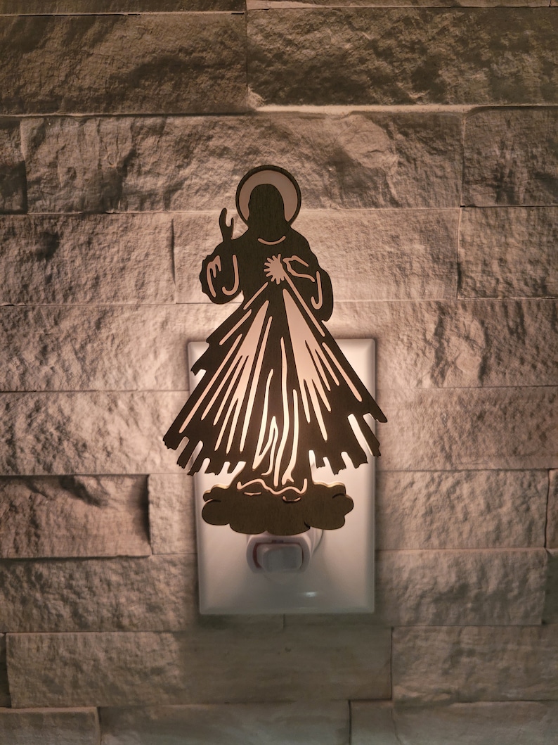 Divine Mercy Night Light - Etsy