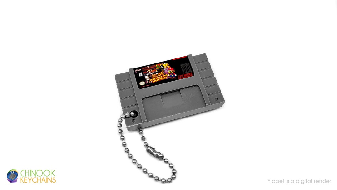 Super Mario RPG - SNES Cartridge Keychain - Etsy