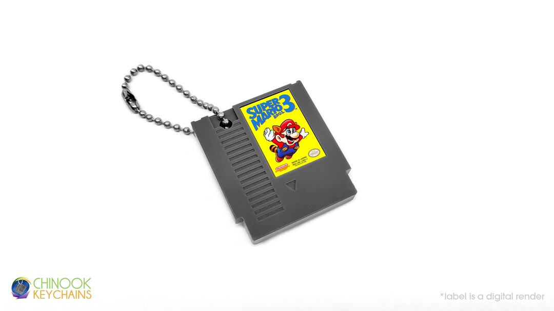 Super Mario Bros 3 - NES Cartridge Keychain - Etsy