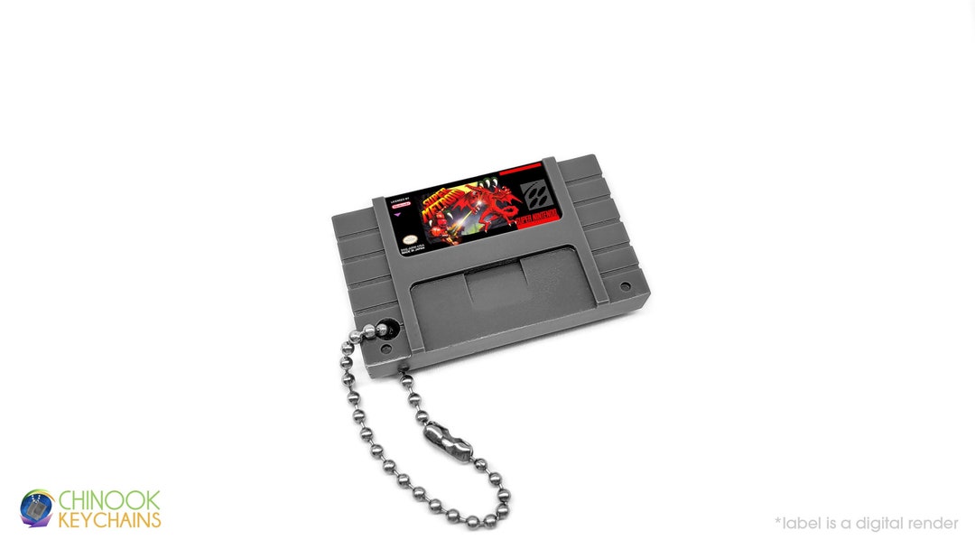 Super Metroid - SNES Cartridge Keychain - Etsy