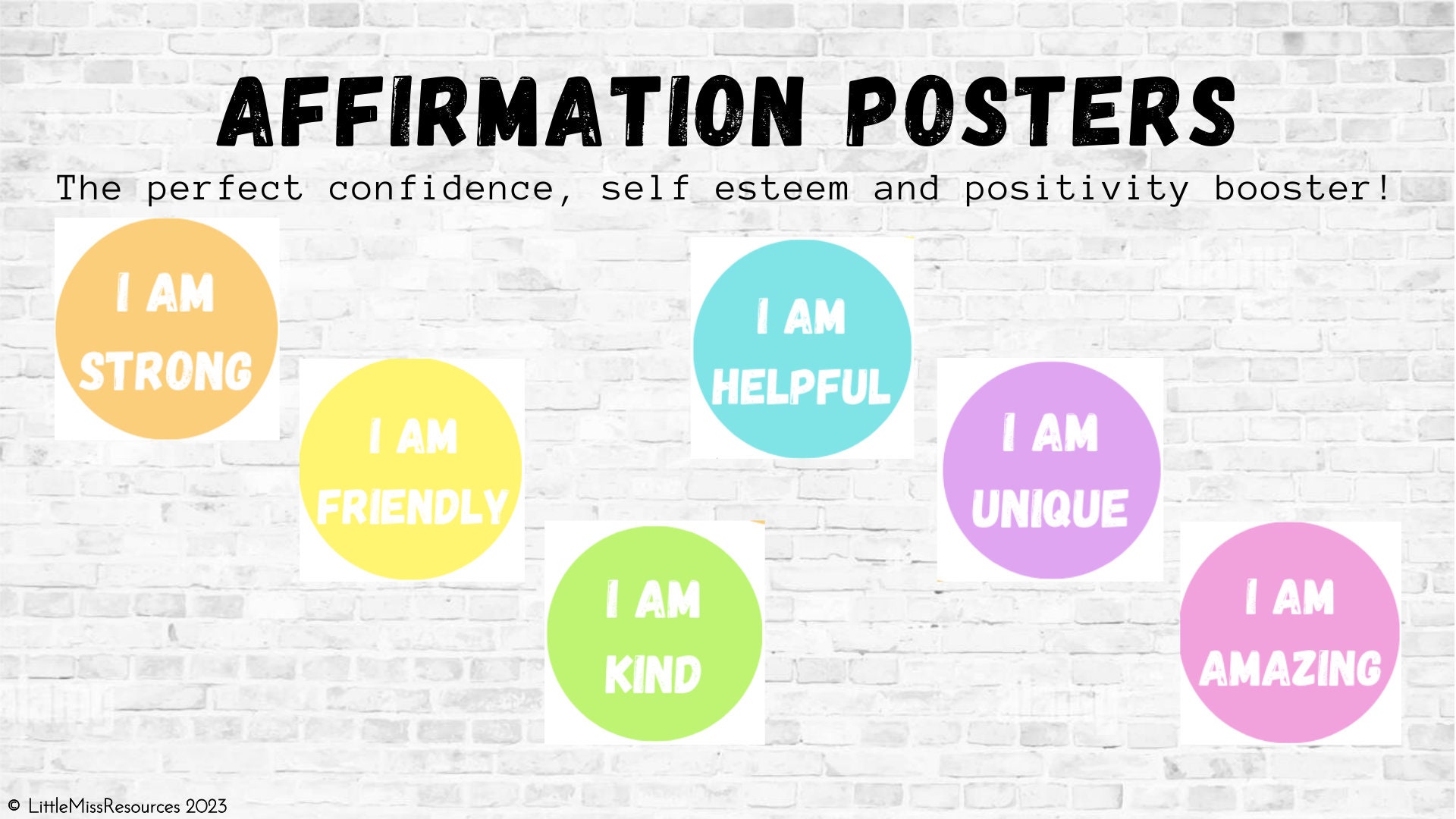 Affirmation Station (spotty Pastel) - Etsy