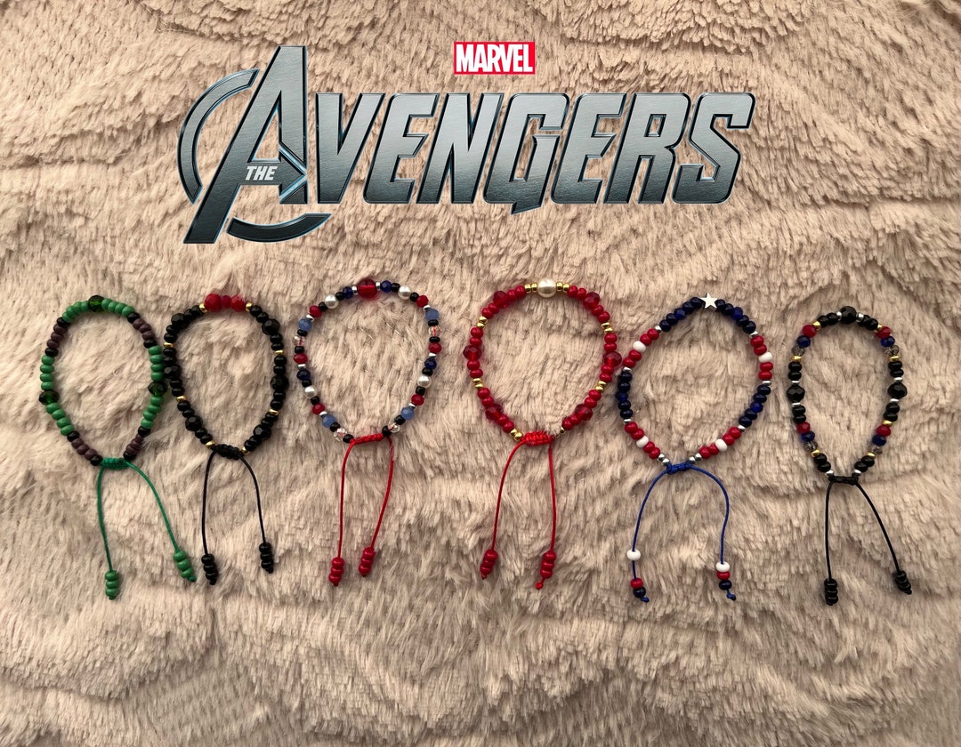 Adjustable Avengers Inspired Bracelets - Etsy
