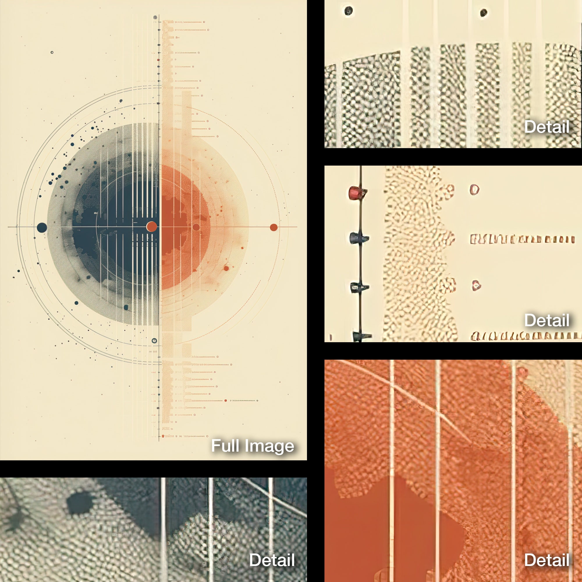 Data Visualization Art Print, Limited Edition, Architectural Aesthetic ...