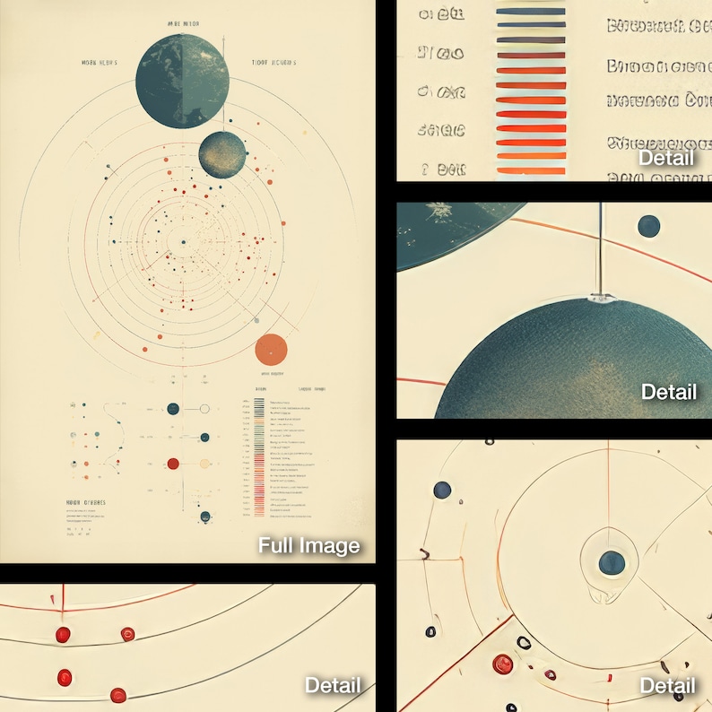 Data Visualization Space Art Print, Limited Edition, for Gallery, Home ...