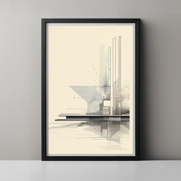 Limited Edition Data Visualization Art Print, for Gallery, Home, or ...