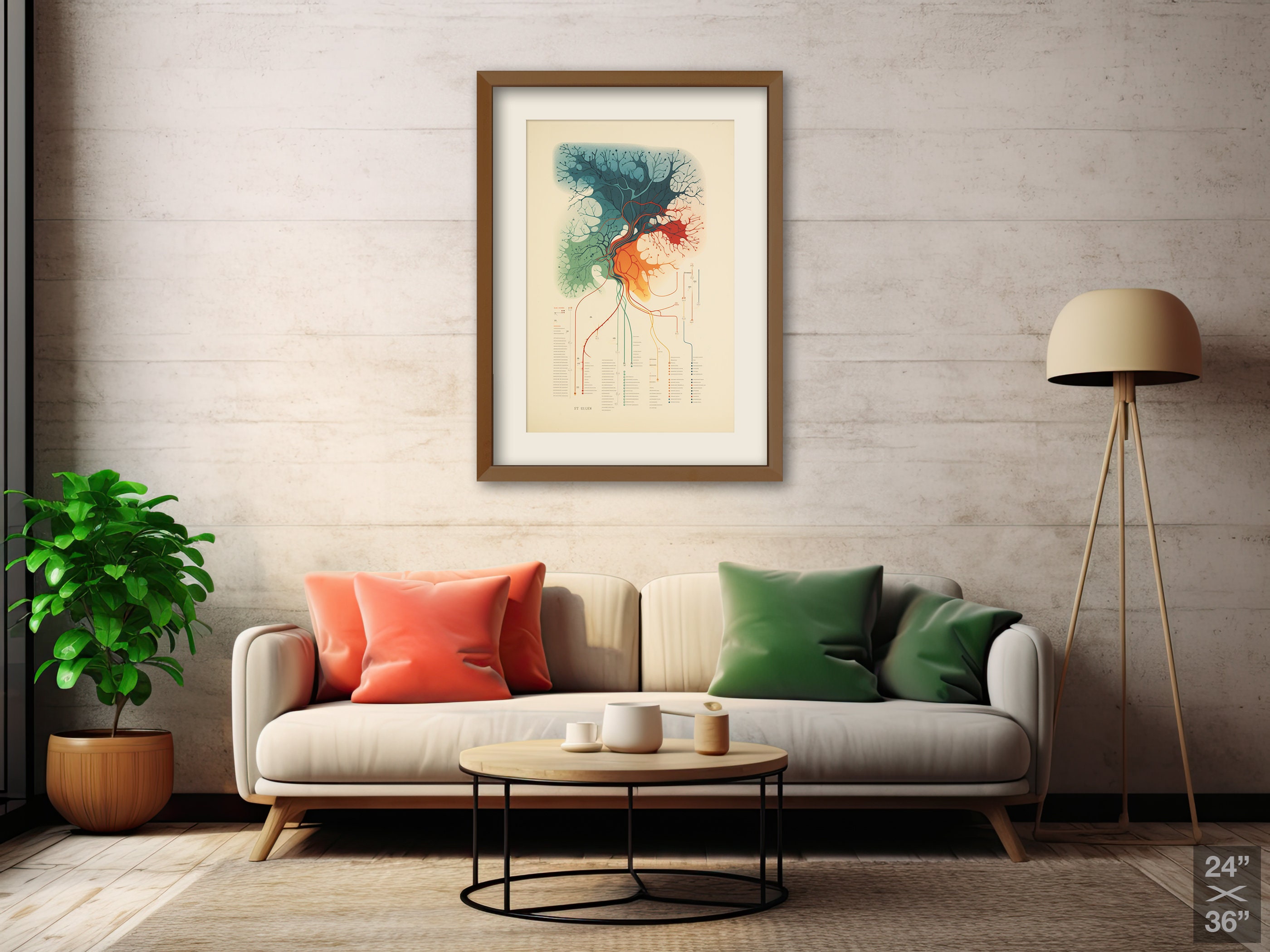 Limited Edition Data Visualization Art Print, for Gallery, Home, or ...