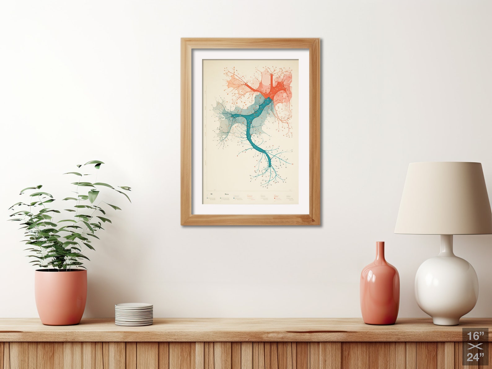 Abstract Data Visualization Art Print, Complex Systems Decor - Etsy
