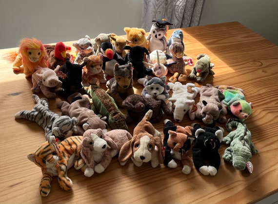 Beanie baby bulk sale bargain beanie babies beanie baby bundle all the beanie babies collectible items rare beanie babies 90s vintage