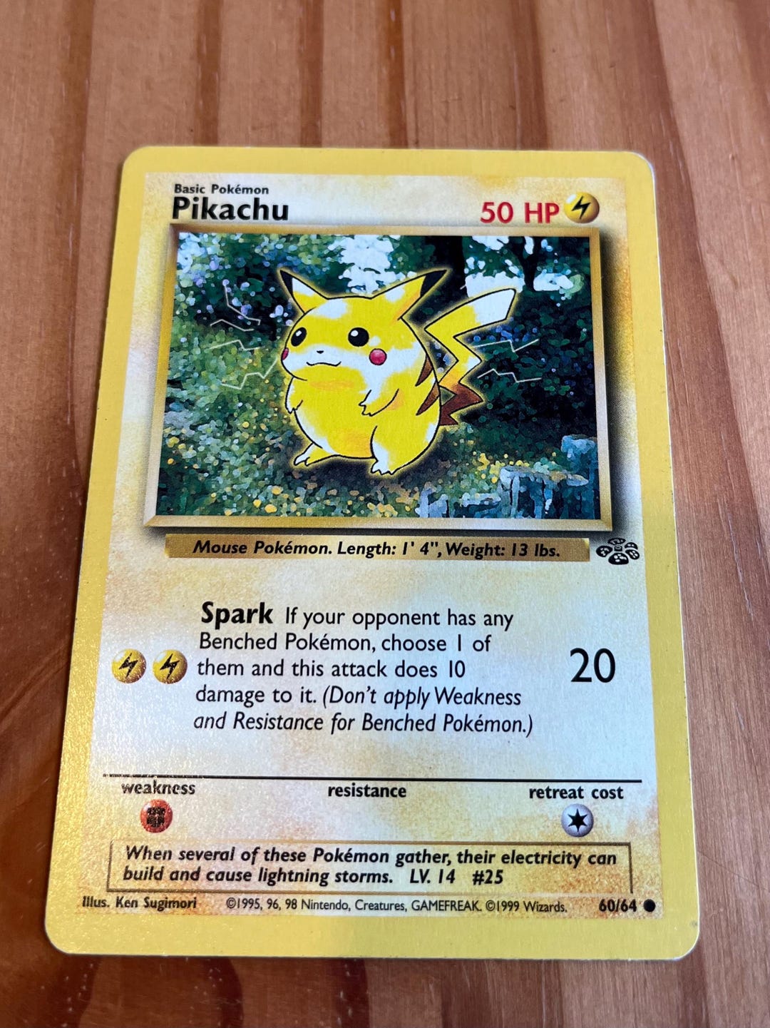 Pikachu, Pikachu Pokemon, Pikachu Red Cheeks Pokemon Card, Extremely ...