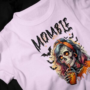 Mombie PNG, Skeleton Clipart, Retro Halloween Png, Retro Mama Png ...