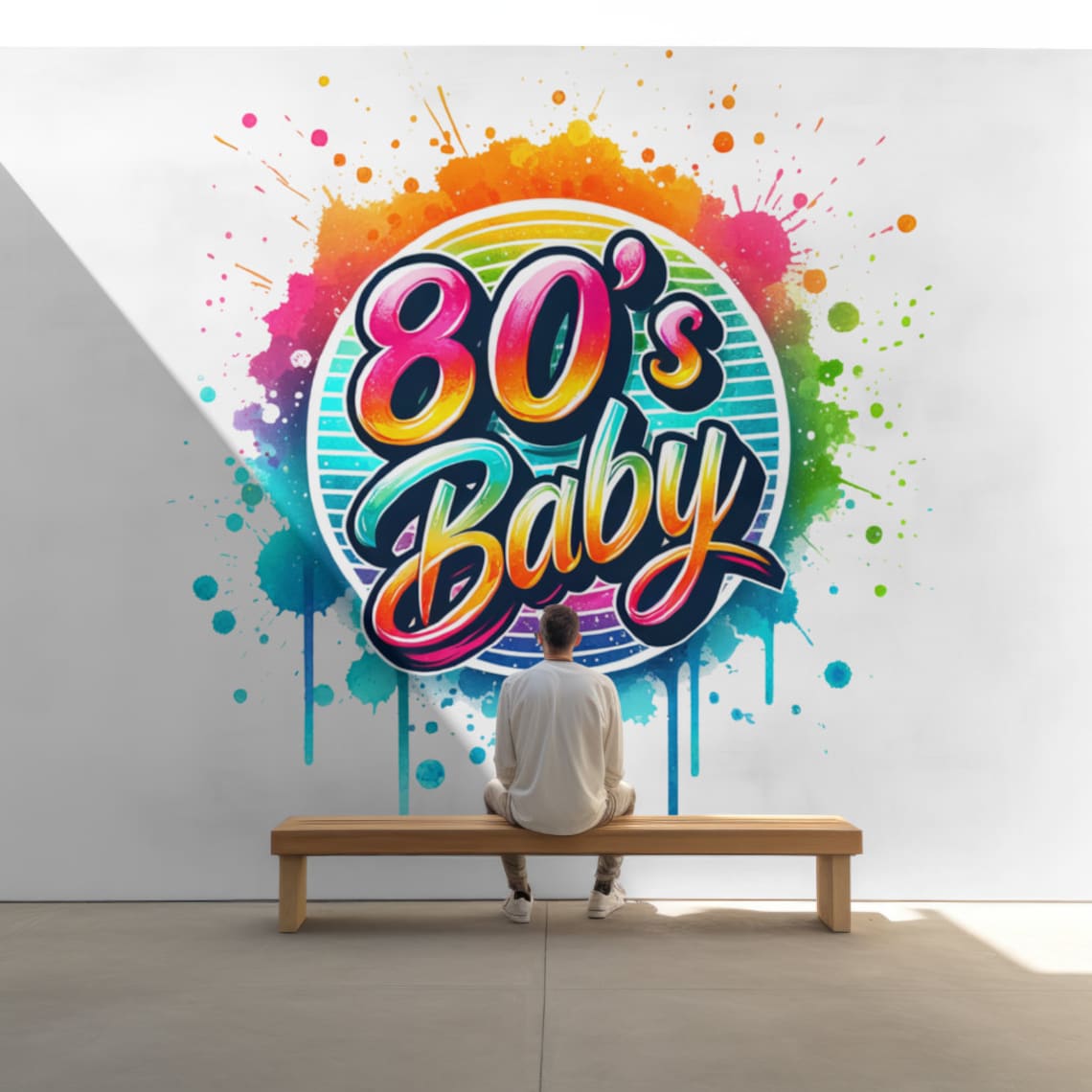 Vintage 80s Design Clipart Retro Sublimations & Nostalgic 1980s Baby ...