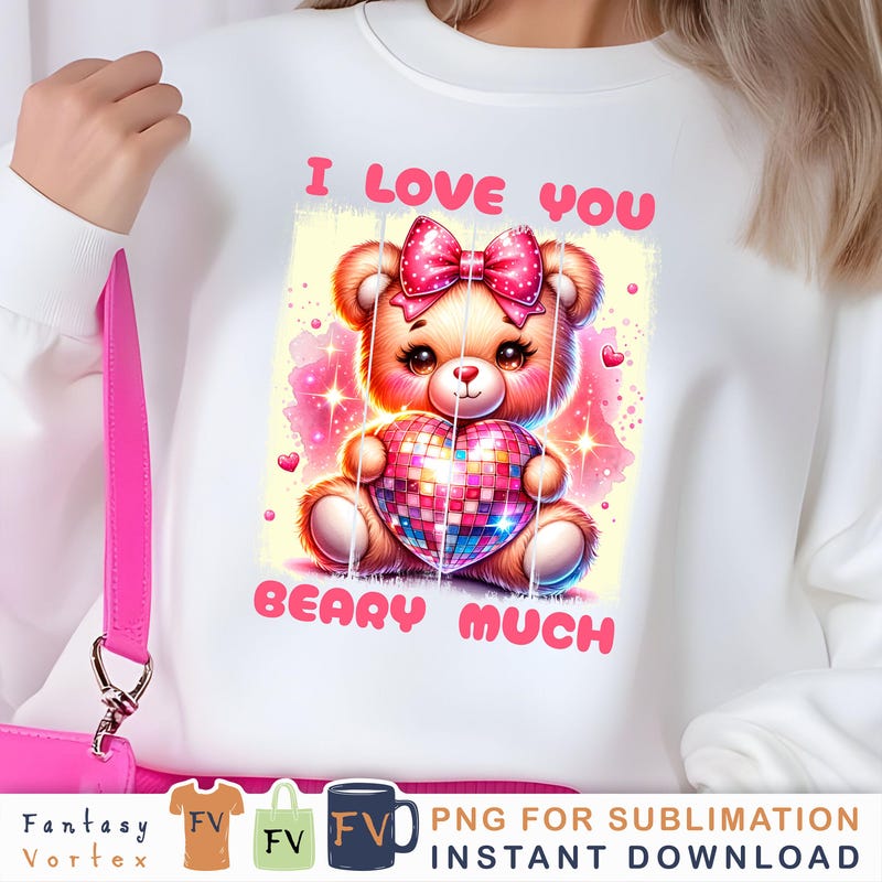 I Love You Beary Much - Etsy