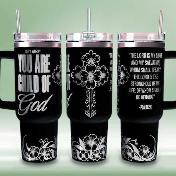 Bible Verse Tumbler - Etsy