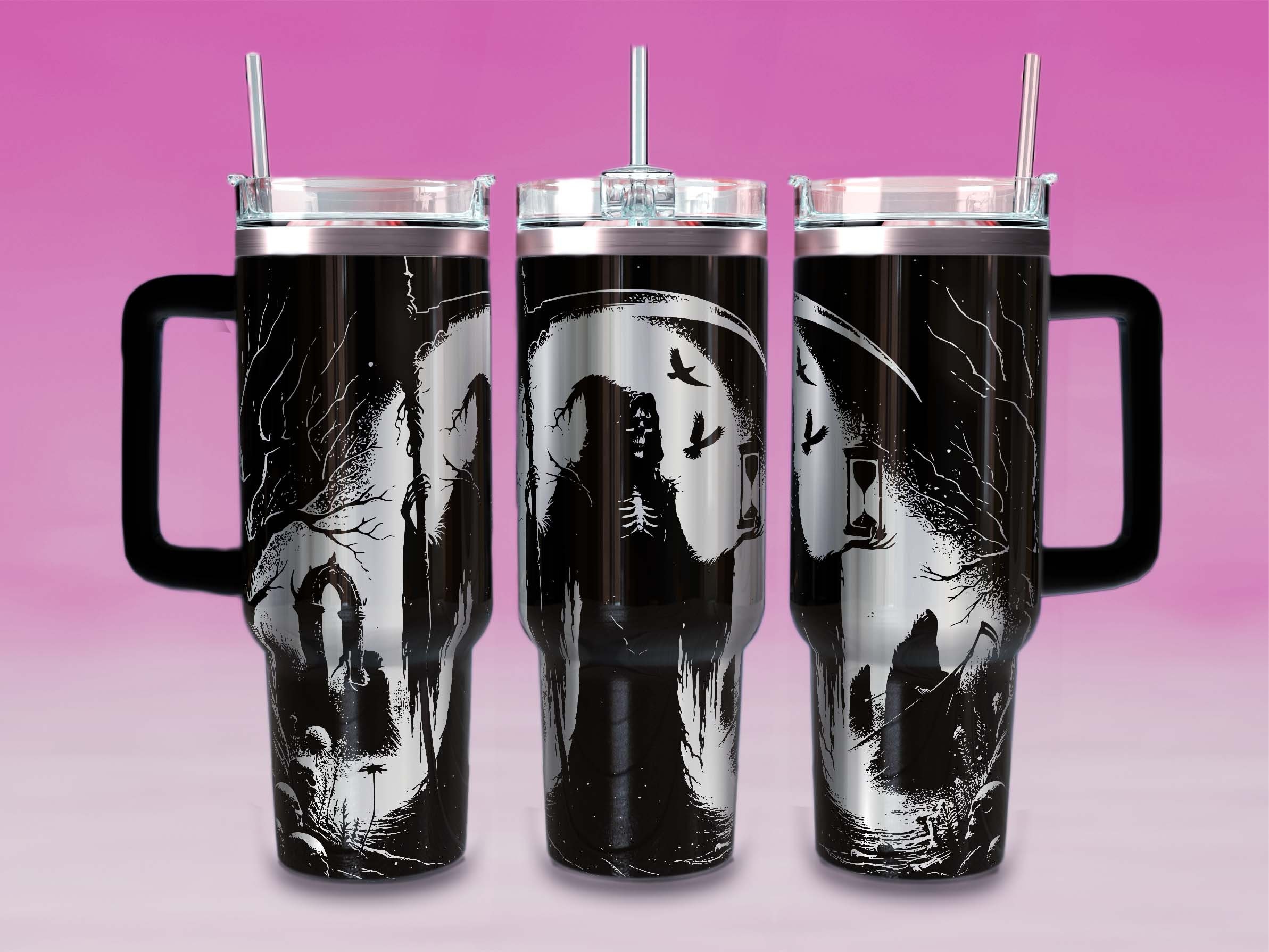 Horror Tumbler Wrap. 40 Oz Engraving Tumbler Design. Movie Characters ...