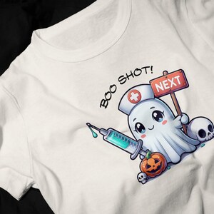 Boo Shot, Cute Snarky Ghost Png, Funny Halloween Clipart, Adorable ...