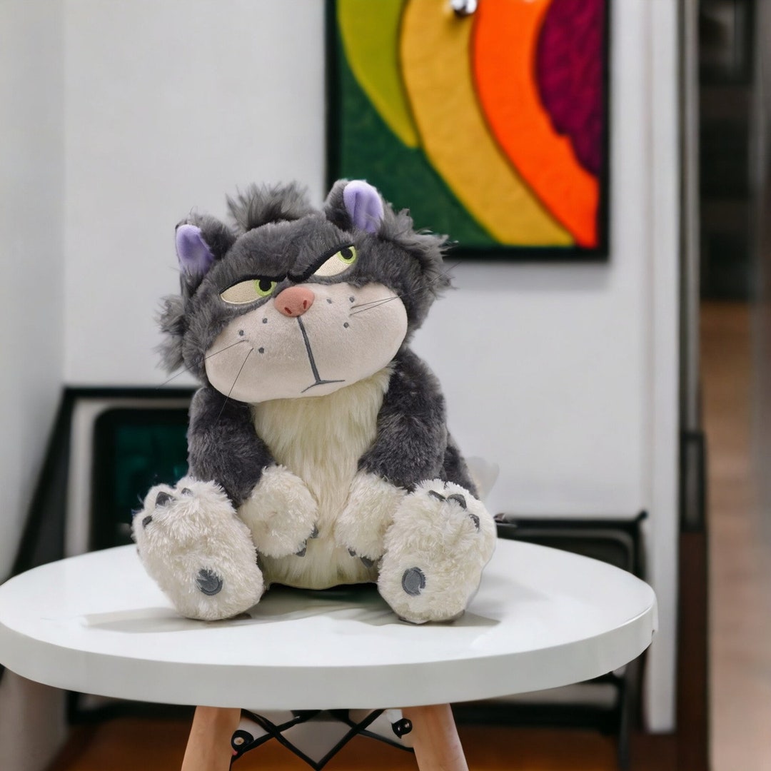 Lucifer Cat Plushie 30cm Emotional Cat Dark Theme Toys Cat - Etsy