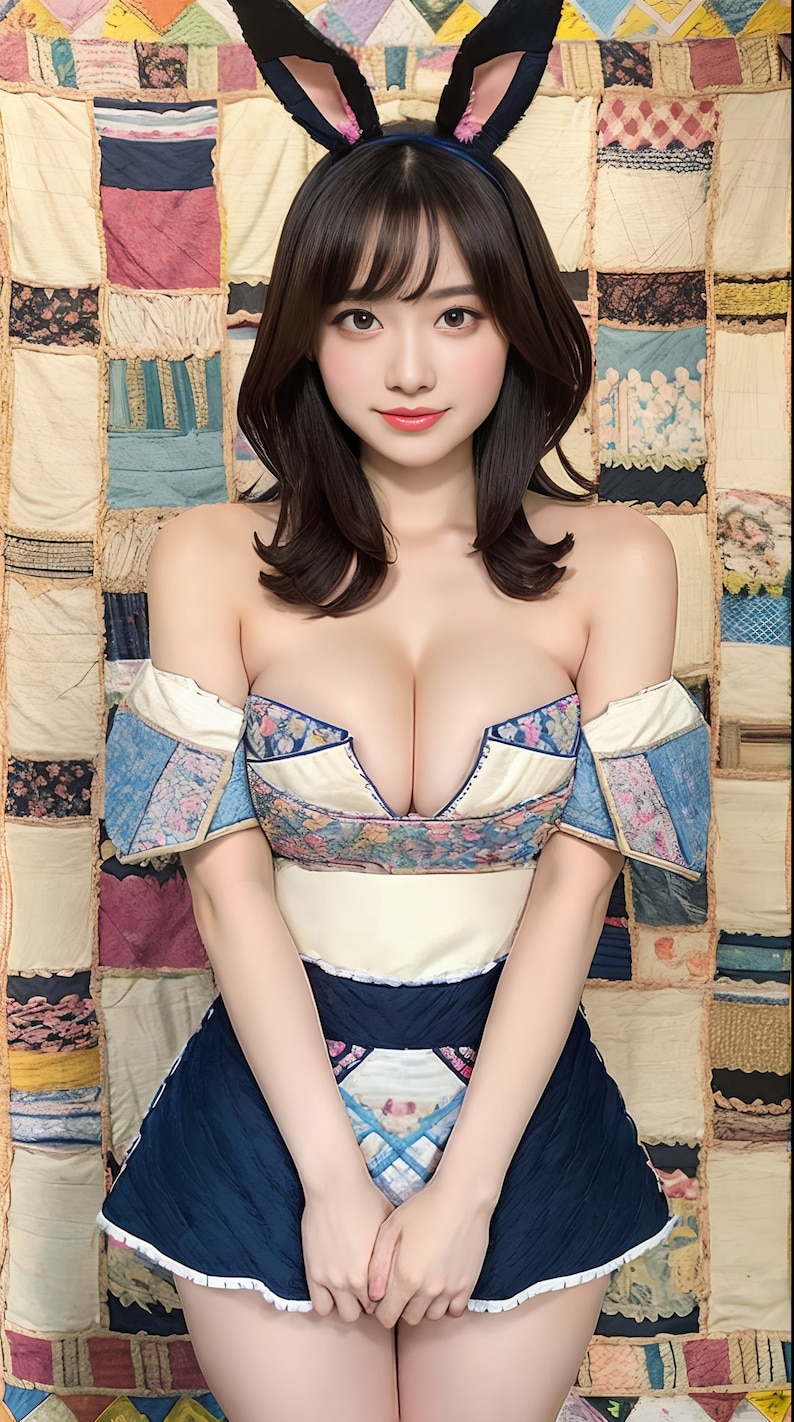 Japanese AI Girlfriend: Bunny Ears VS Cat Ears. (51pic Digital Art Ensemble) [AI Girlfriend ...