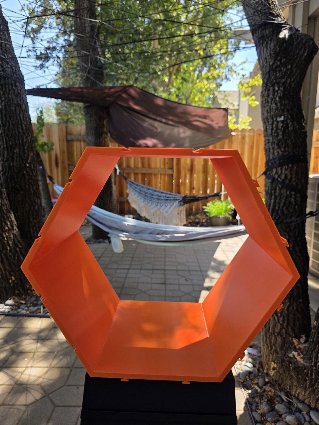 3D Printed Honeycomb Shelf – Modular Freeform Hexagon Storage - Etsy