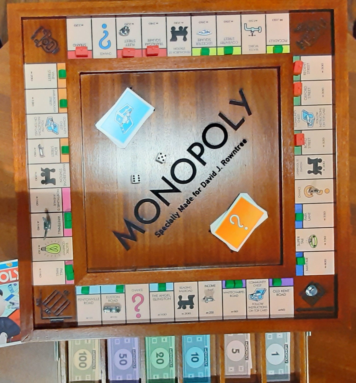 Klassische Monopoly Truhe aus Holz, Weihnachtsgeschenk - Etsy Schweiz