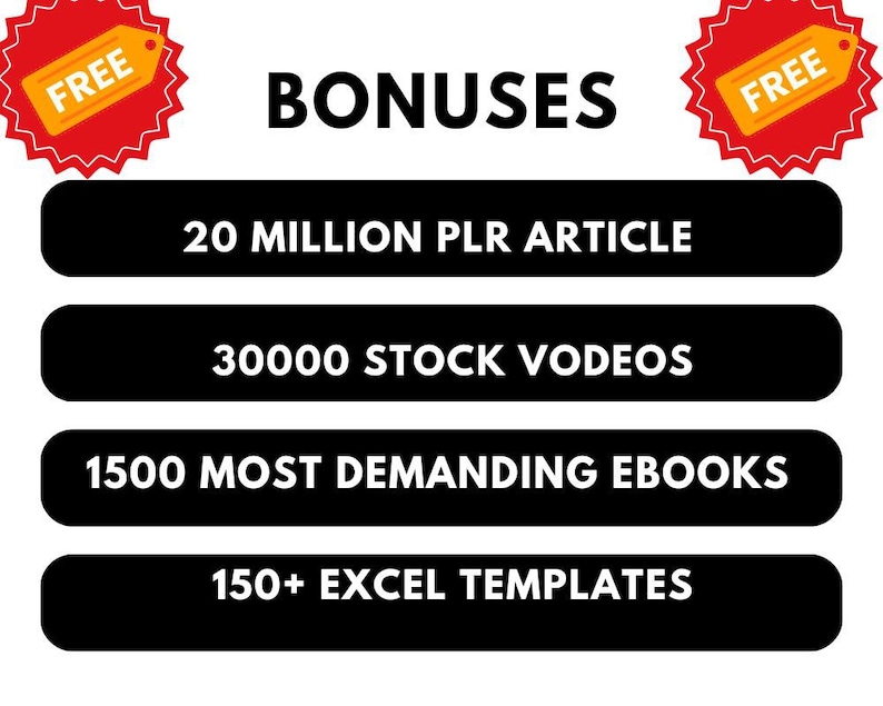 1 Million+ Ebooks & PLR Articles Bundle With Reseller Rights - Etsy